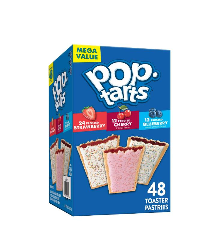 Pop-Tarts Variety Pack Toaster Pastries, Breakfast Foods, Shelf-Stable ...