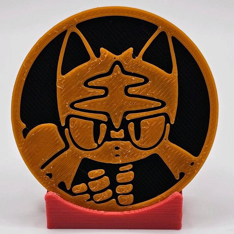 3D Printed Litten Pokemon Coin - TikTok Shop