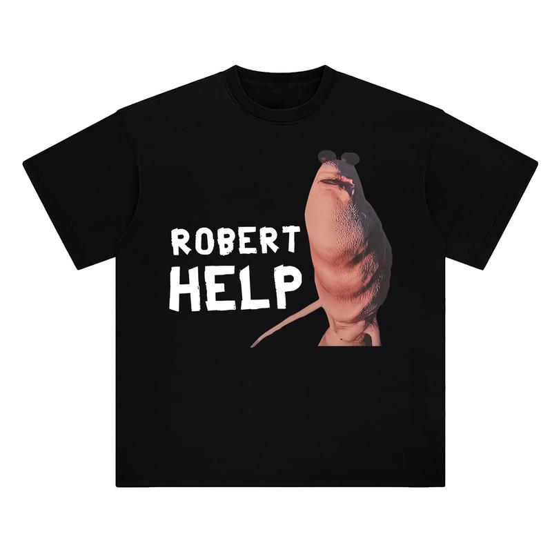 Marcus The Worm Meme T-Shirt Funny Graphic Tee Shirts Oversized Fit For ...