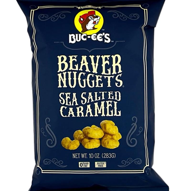 Sea Salted Caramel - Buc-ee's Beaver Nuggets Snack Crispy Corn - TikTok ...