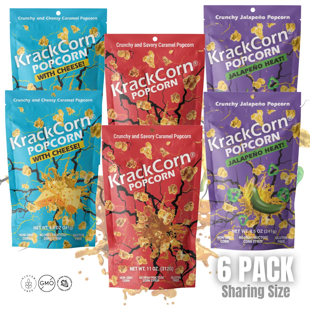 Opopop- Flavor Wrapped Popcorn Kernels Discovery Kit - Trio (3-Pack) - TikTok Shop