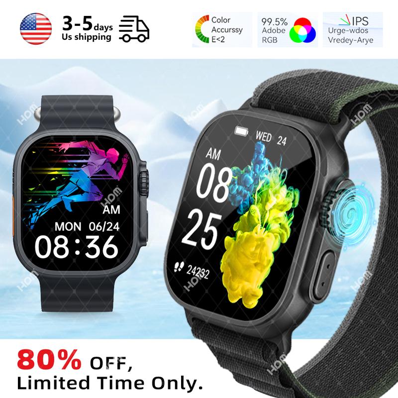 2025 Smartwatch for Office & Fitness – Bluetooth Calling, Health ...