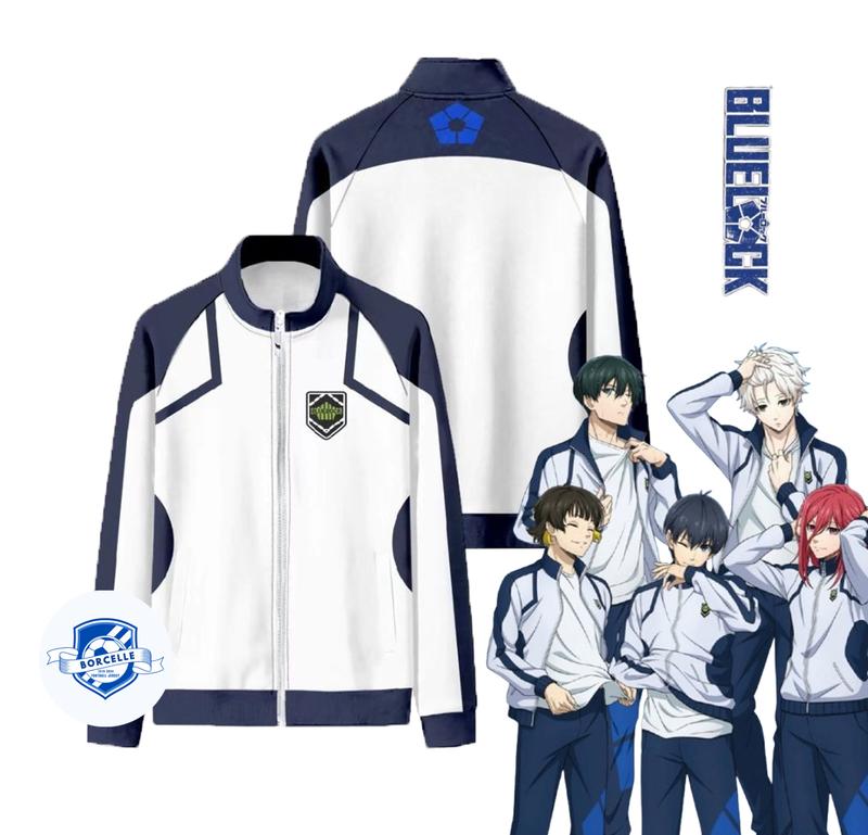 Blue Lock Coat Cosplay Anime Isagi Nagi Rin Sportswear - TikTok Shop