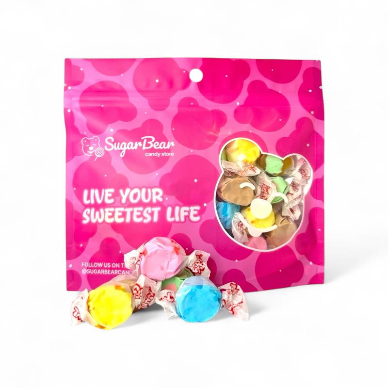 Salt Water Taffy - Soft & Chewy Assorted Flavors - Nostalgic Candy for ...