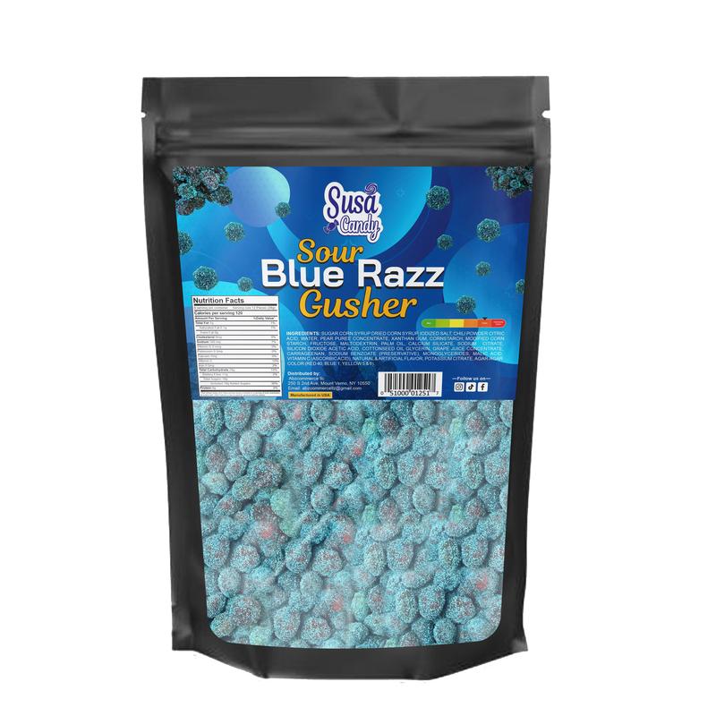 Sour Gusher Blue Raspberry Flavor - Snack - Candy - Susa Candy - TikTok ...