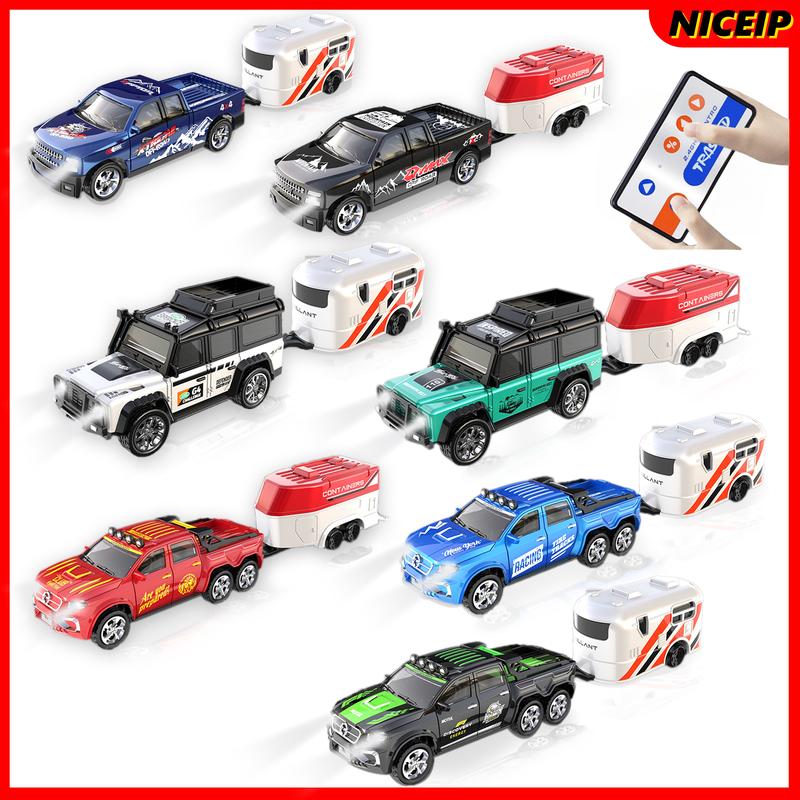 Hotfree 1/64 Mini RC Drift Car, High Speed Alloy Off-Road Truck with ...