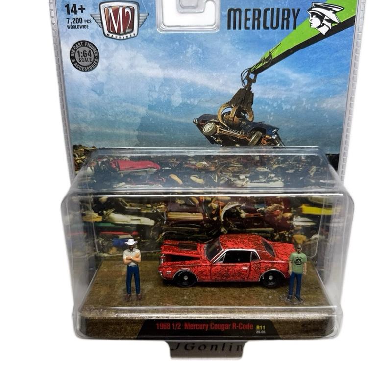 2025 M2 Machine Diorama 1968 1/2 Mercury Cougar R-code R11 25-05 ...