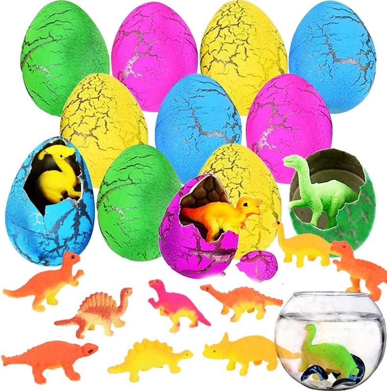 Dinosaur Egg Hatch in Water 12Pcs Kids Novelty Toy Science Kits ...