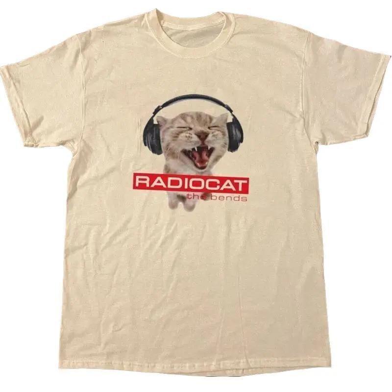 RARE!! Radiohead Cat Album Cover T-Shirt The Bends Concert Shirt Gift ...