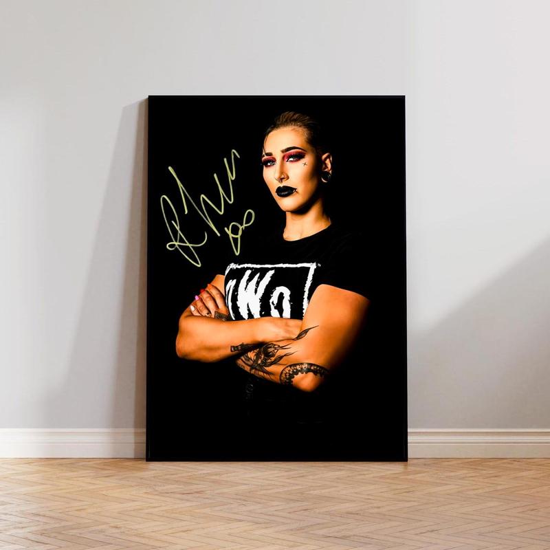 Wwe Nxt Rhea Ripley Signed Nwo Photo B Autograph Wrestlemani - TikTok Shop