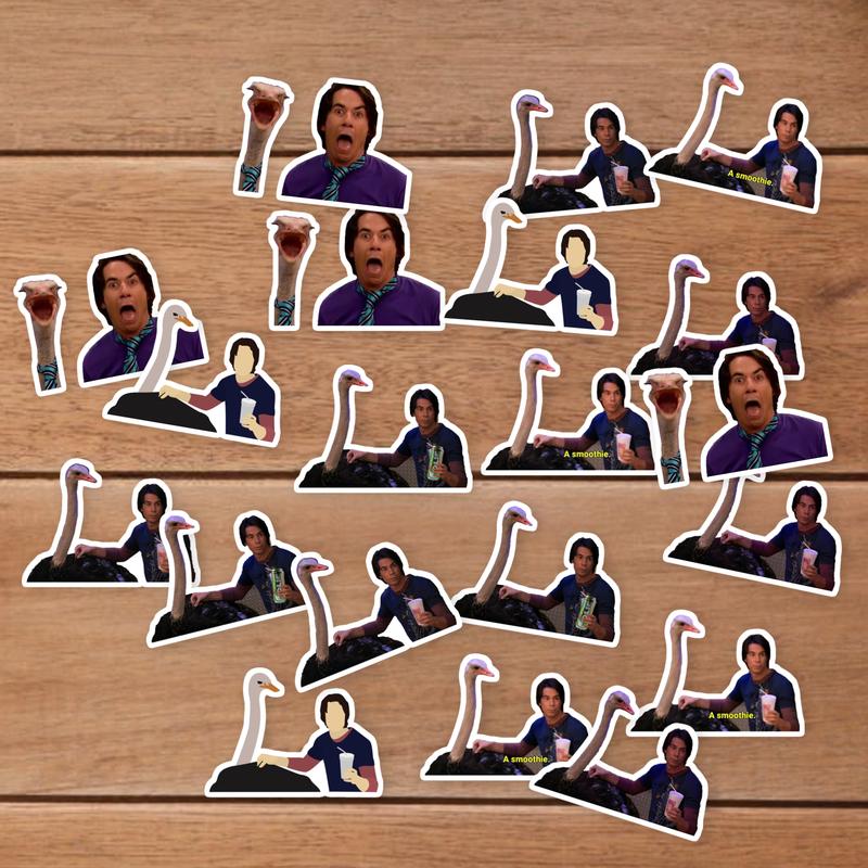Stickers Pack 20 Pcs Icarly Bumper Aesthetic Laptop Spencer Bike ...