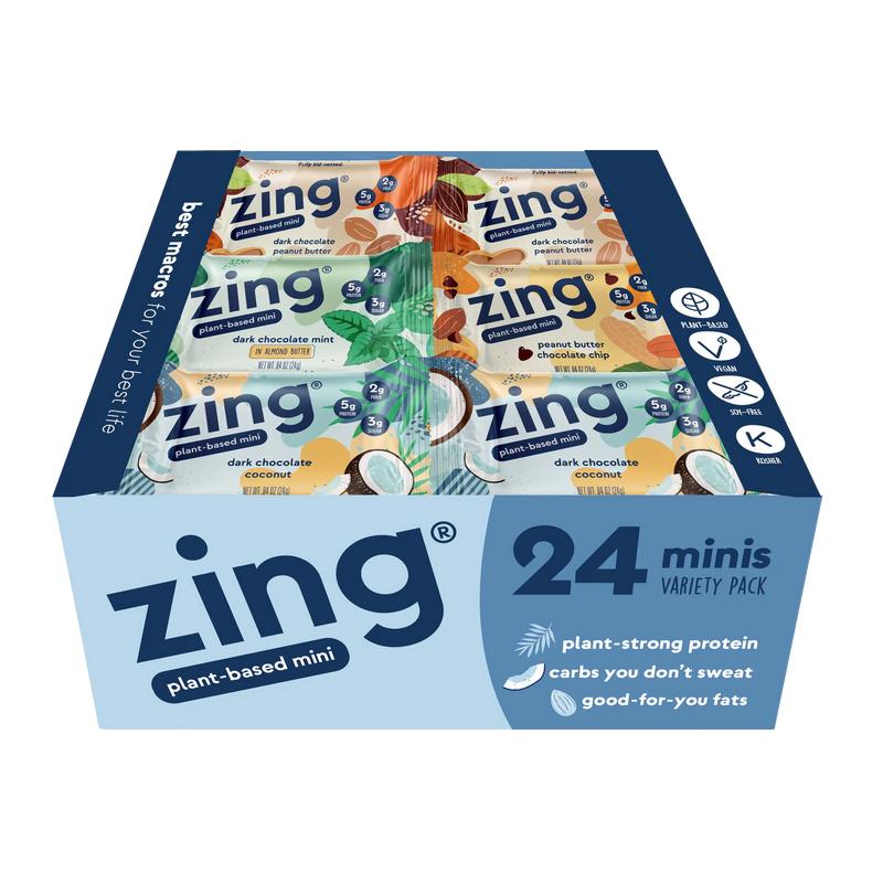 Zing Variety Pack - Minis - Vegan, Gluten-Free, Dairy-Free Snack ...