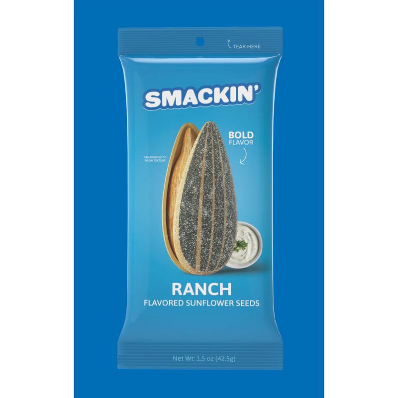 SMACKIN' - Sunflower Seeds - Ranch Flavored Crunchy Bite Tangy - TikTok ...