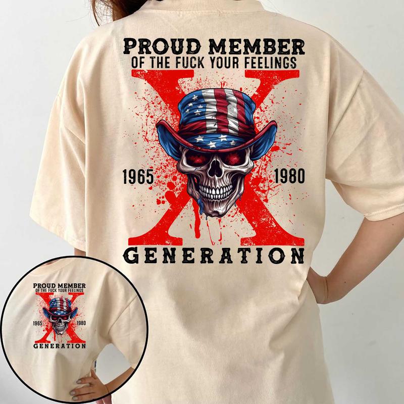 New Version Generation X FAFO shirt Two Side Shirt Gen X Fafo Shirt ...