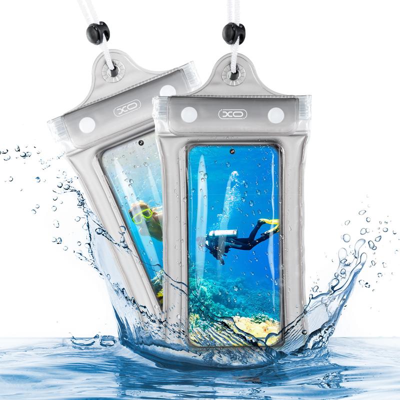 Waterproof Phone Pouch, 2 Counts Clear Waterproof Cell Phone - TikTok Shop