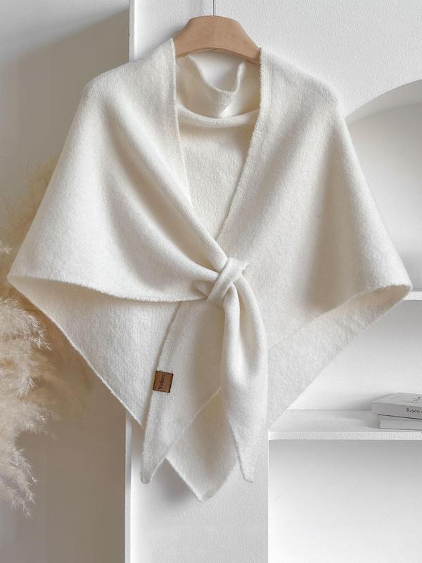 Women's Solid Color Scarf, Casual Soft Comfortable Shawl for Winter ...