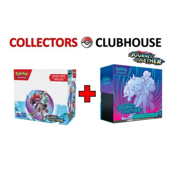 Journey Together Enhanced Booster Box + Elite Trainer Box (Pokemon ...