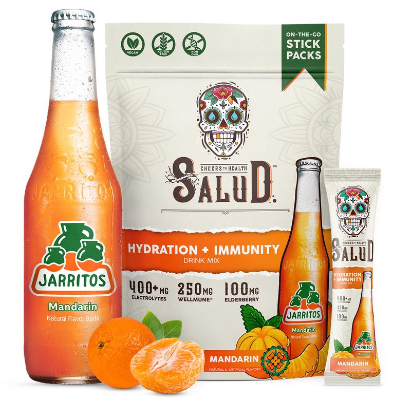 Salud x Jarritos 2-in-1 Hydration Packets + Immunity Electrolytes ...