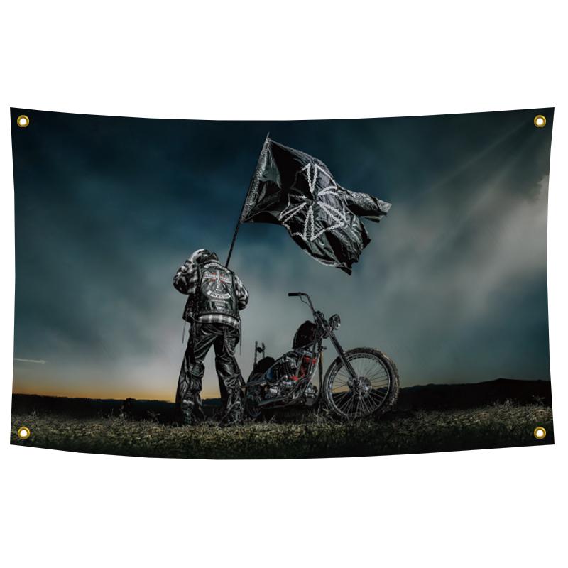 Hard St Psycho Flag 3x5 Ft Tapestry Decor - TikTok Shop