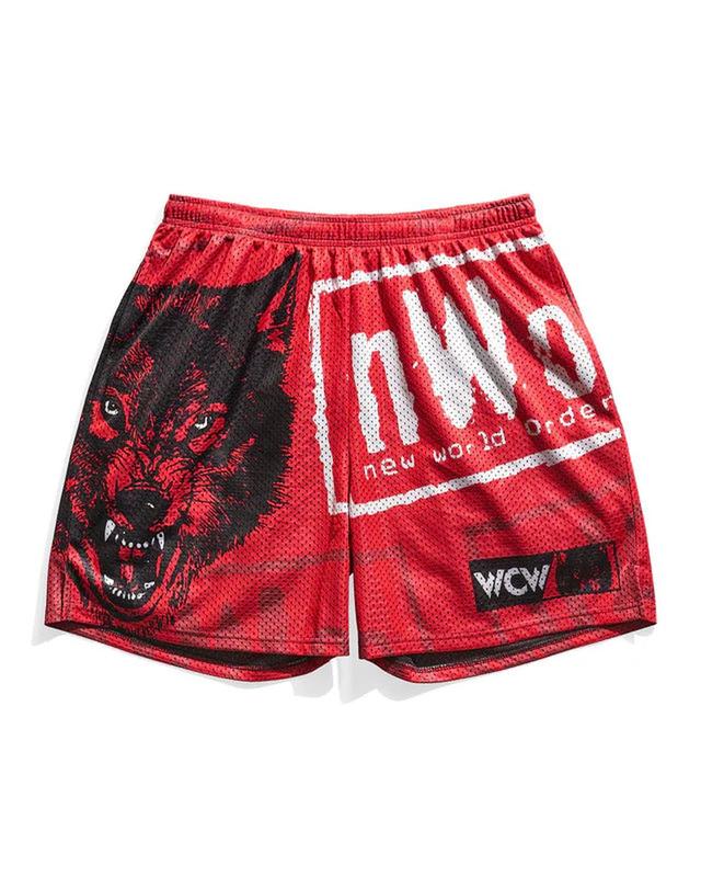 NWO Wolfpac Retro Shorts: Stylish & Comfortable Wolf-inspire - TikTok Shop