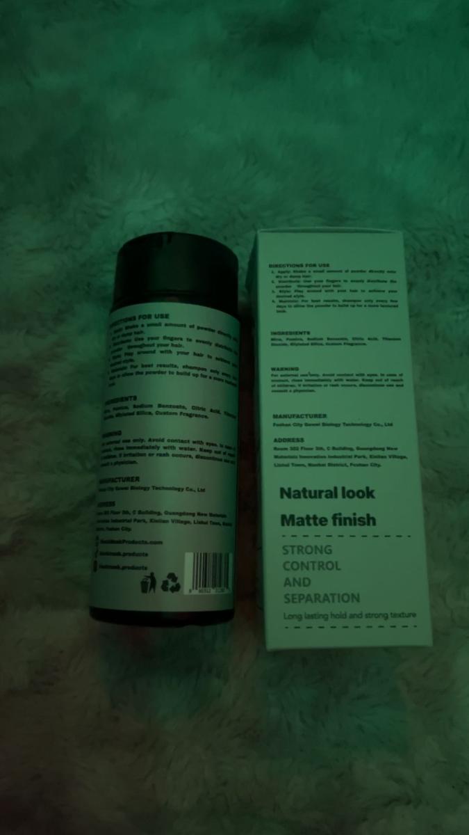 BlackMask Texture Powder for Men - Instantly Adds Texture & Volume with ...