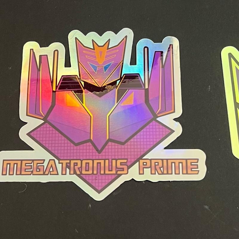 Transformers One: Megatronus Prime Bust Sticker - TikTok Shop