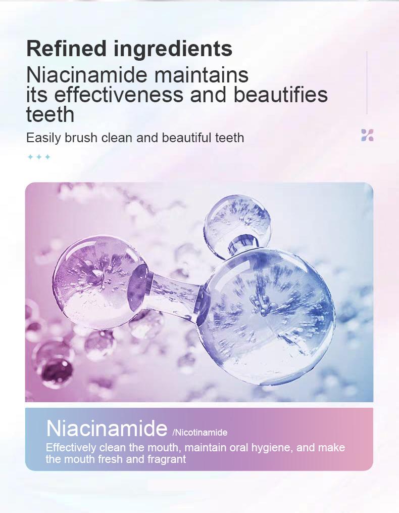 【Triple Whitening】NiacinamideWhitening Toothpaste Mint Oral-max Remove ...