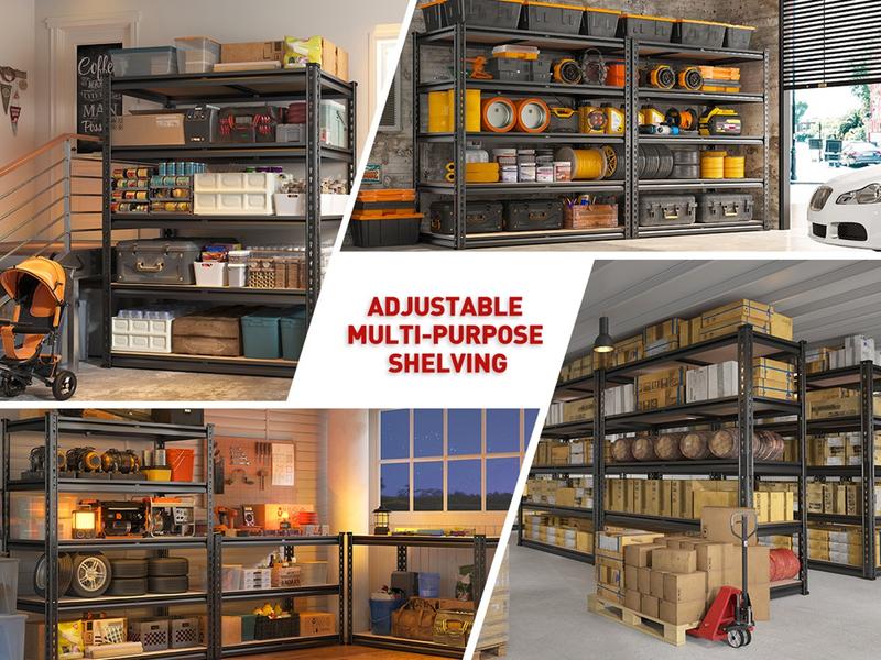 [Memorial Day Deal] Raybee Garage Shelves Classic 5-Tier Metal - TikTok ...