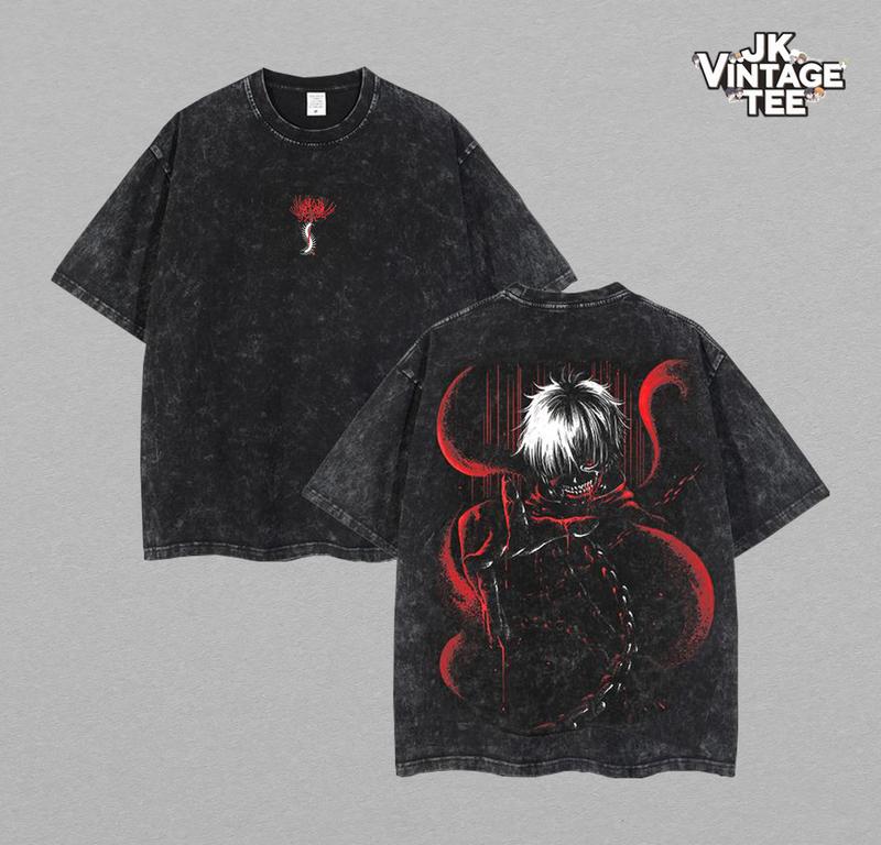 Kaneki Ken Red Spider Lily Centipede Tokyo Ghoul Retro Vintage - TikTok ...