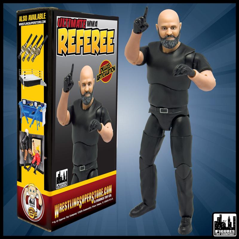 Ultimate MMA Referee With Deluxe Articulation for UFC MMA Action ...