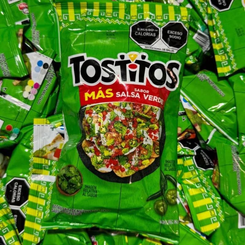 5-Pack Sabritas, Tostitos Salsa Verde Small bag, Mexican chips - TikTok ...