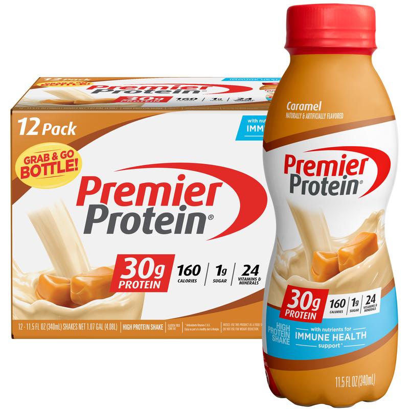 Premier Protein Shake, Caramel, 30g Protein, 11.5 fl oz, 12 Ct - TikTok ...