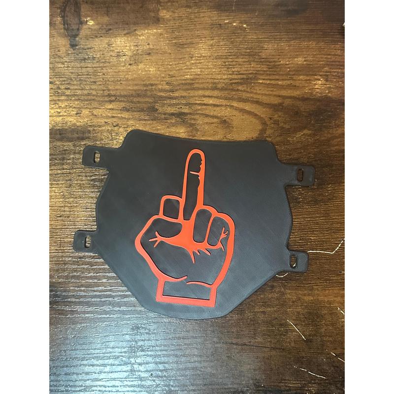 Freego X2 Surron Talaria Front Number Plate ( Middle Finger ) - TikTok Shop