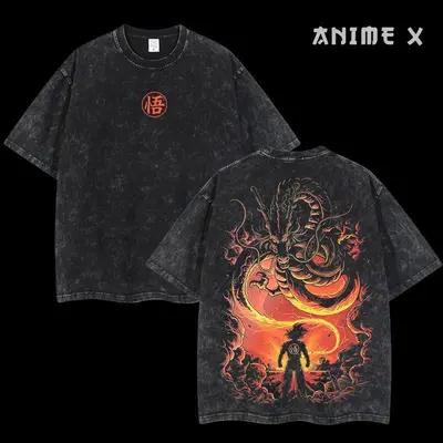 Retro Vintage Limited 'Goku Calling Dragon' Dragon Ball Z Double-Sided ...
