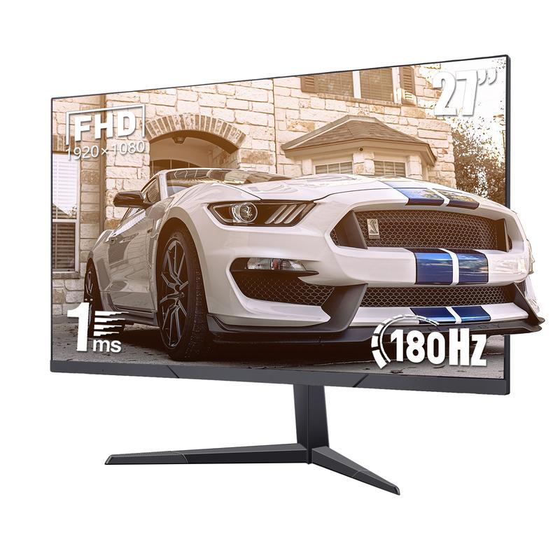 Gaming Monitor 27 Inch 180Hz|1ms| Computer Display FHD|1080P| 90% DCI ...