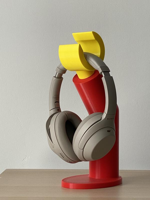 Minifigure Headphone Stand - 3D Printed Gaming Headset Holder for ...