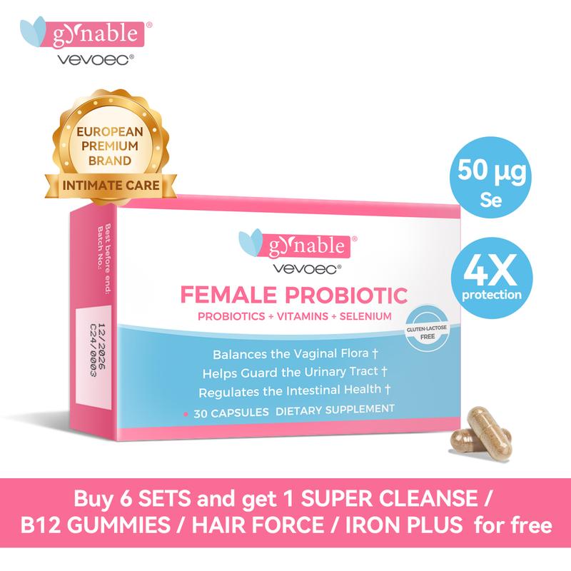 Gynable Female Probiotics for HPV, BV, UTIS,Yeast Infection, pH Balance ...