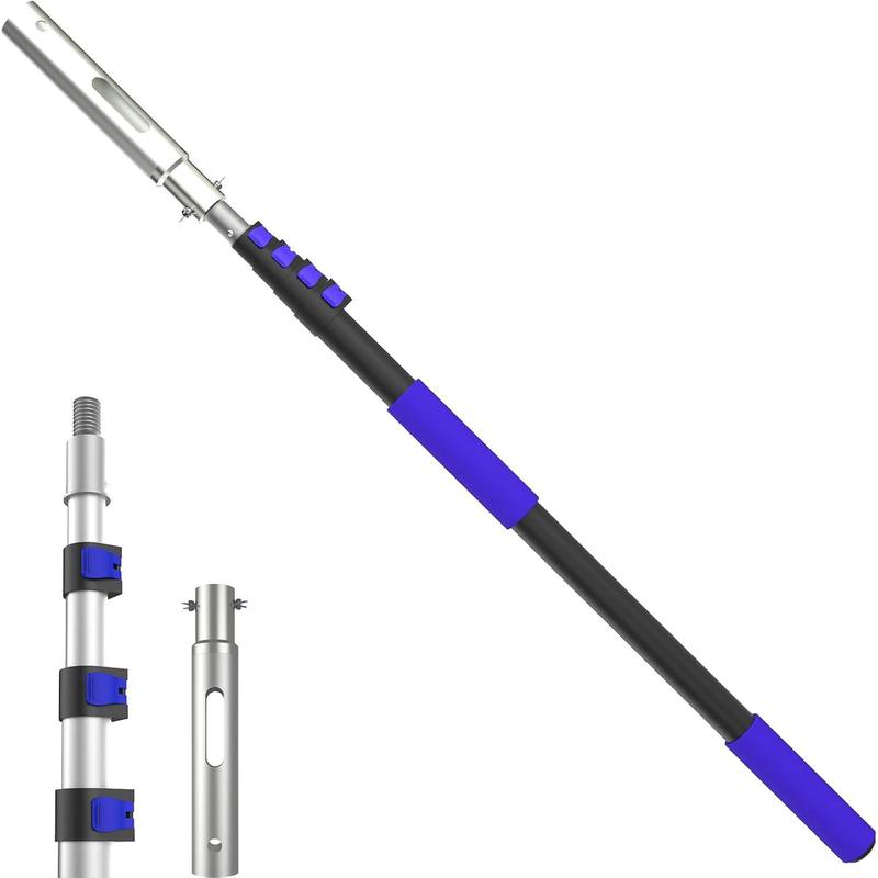 Swimming Pool Pole, Upgraded 12FT Professional Telescopic Extendable ...
