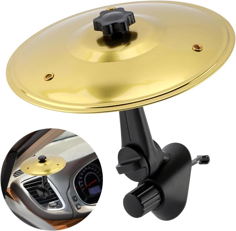CarCymbal - Fun Air Vent Clips Drum Cymbal, Easy Clip-On Mini Cymbal ...