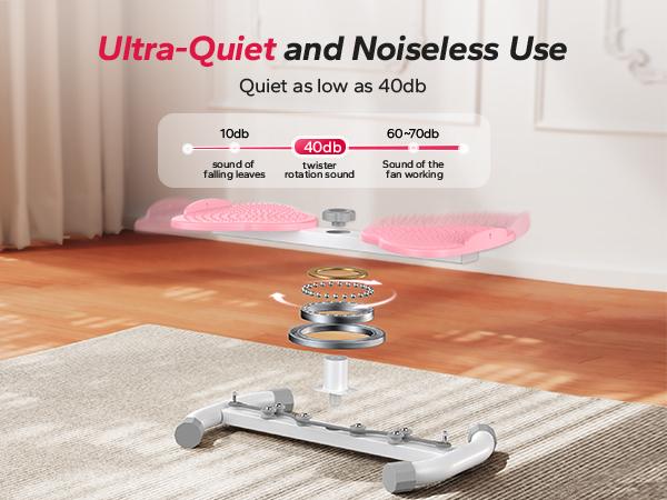 MERACH Ab Twist Boards, Slim Waist and Toned Abs, Non-Slip Pedal ...