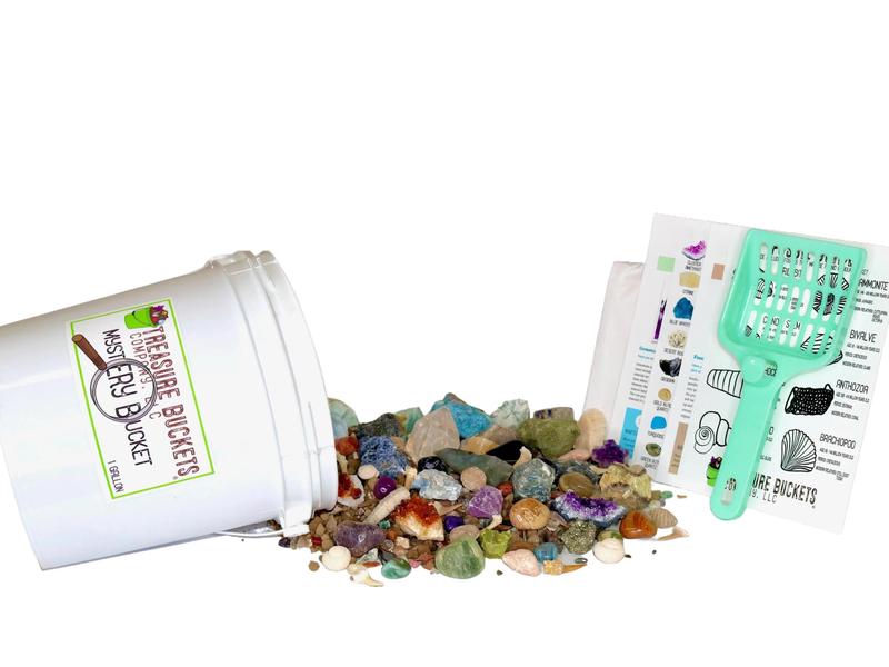 Treasure Buckets Co. Mystery Bucket Gallon Gem Mining Bucket - TikTok Shop