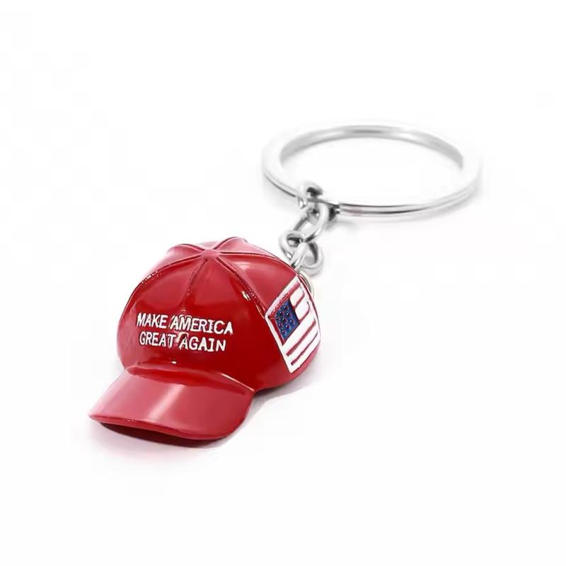 Limited Edition MAGA Red Hat Keychain - TikTok Shop