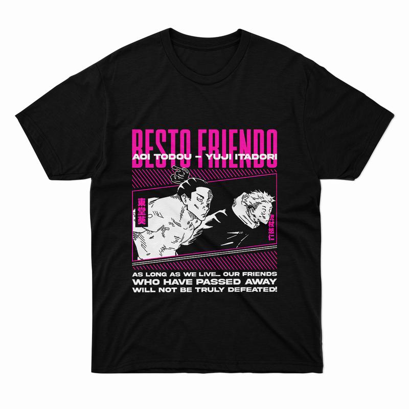 Besto Friend JJk Anime T-shirt - Manga Character Tee with Friendship ...