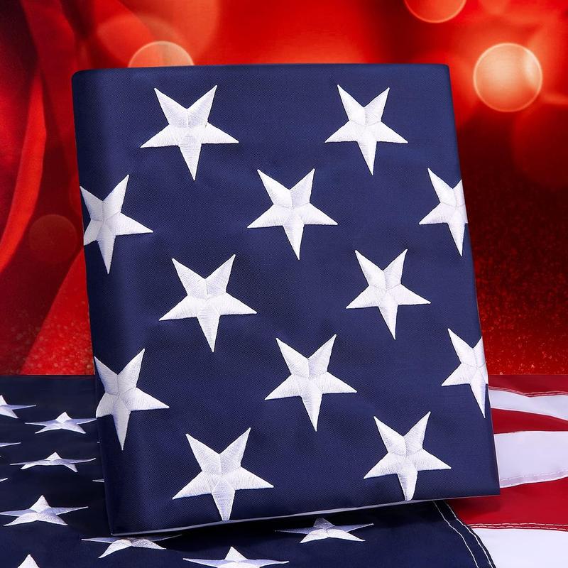 American Flag 3X5 Outdoor Heavy Duty - American Flag Nylon US Flags 3X5 ...