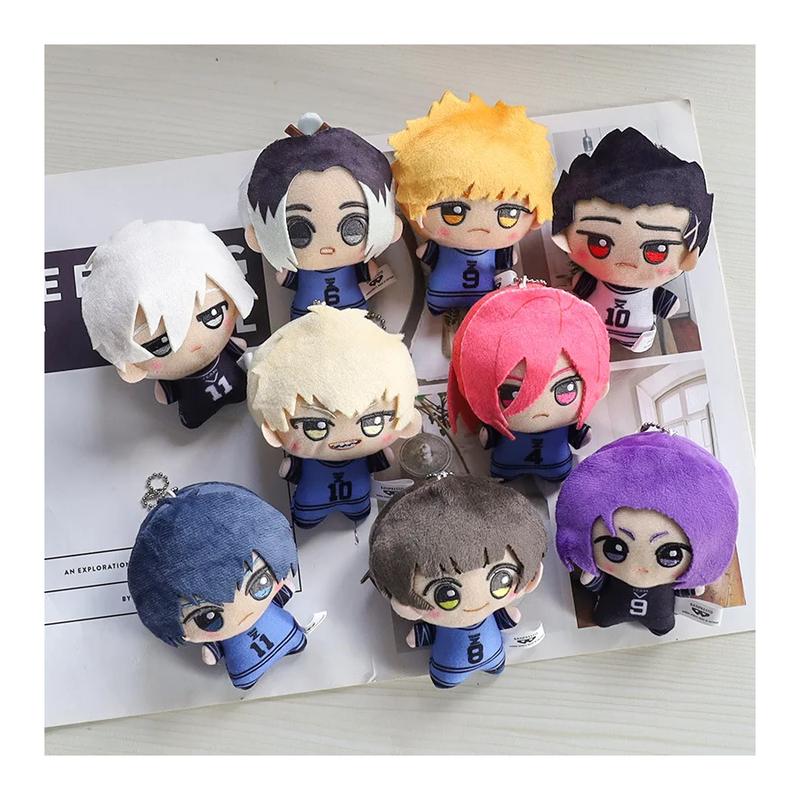 10cm Mini BLUE LOCK Plush Stuffed Doll Seishiro Nagi Isagi Yoichi ...