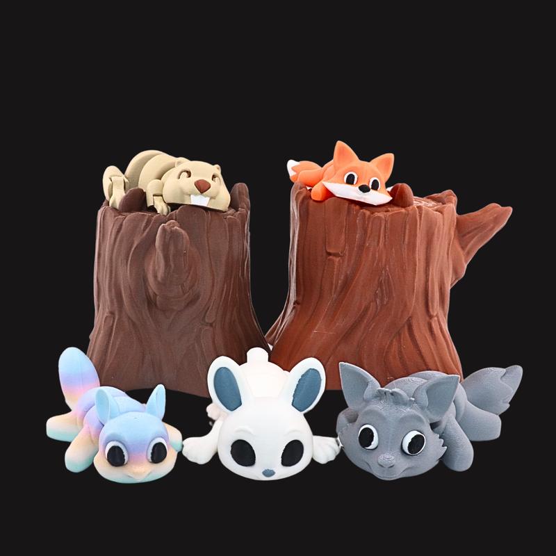 Forest Friends Collection – 3D Printed Articulating Woodland - TikTok Shop