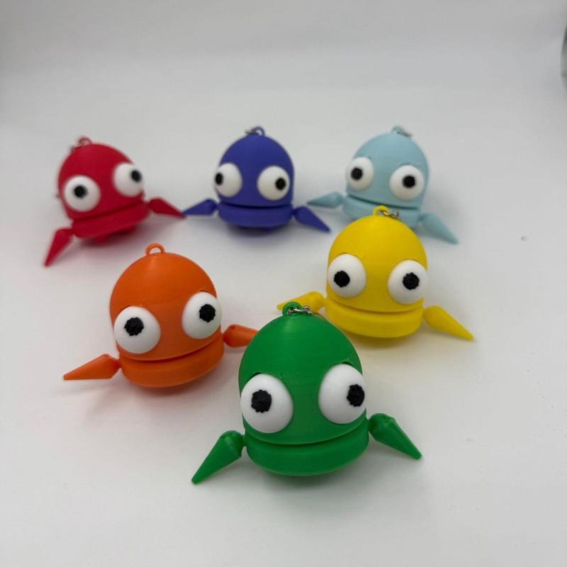 3D Printed Articulated REPO Keychain Pendant – Movable Joint - TikTok Shop