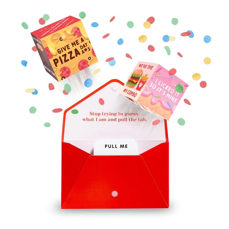 Classic Red PopBox With Funny Anniversary Pop Up Cubes - The - TikTok Shop