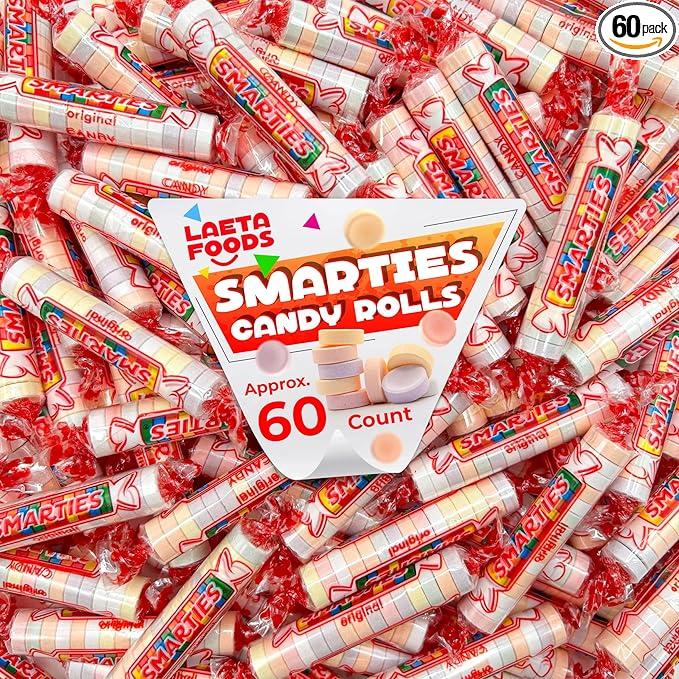 Smarties Candy Rolls | 1 Pound Bag | Original Flavors - Approx ...
