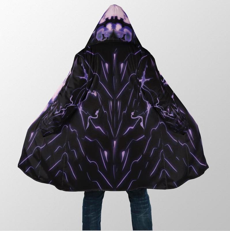 Sung Jin-Woo Shadow Lord Dream Cloak Coat, Anime Solo Leveling Men's ...